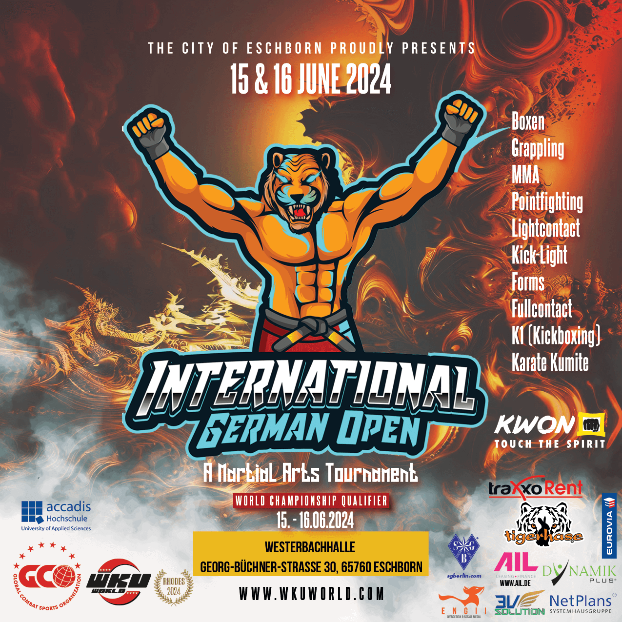 World Karate and Kickboxing Union | WKUWORLD | Martial Arts