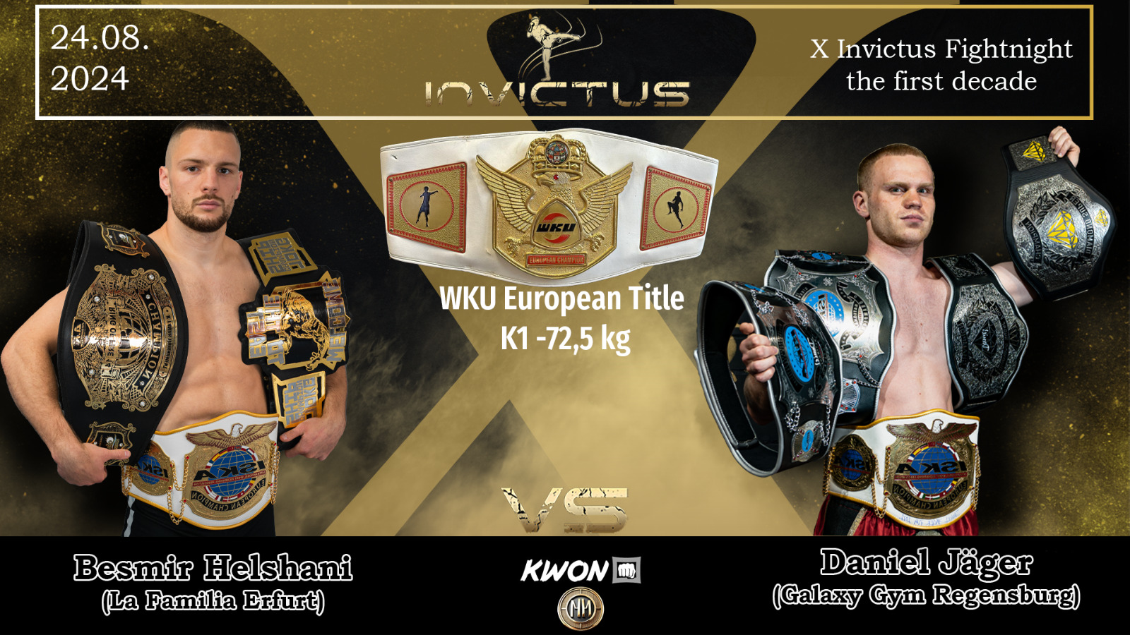 INVICTUS FIGHTNIGHT #10 24.08.2024 - WKUWORLD